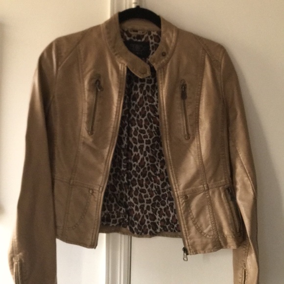 TCEC | Jackets & Coats | Tcec Faux Leather Moto Jacket | Poshmark